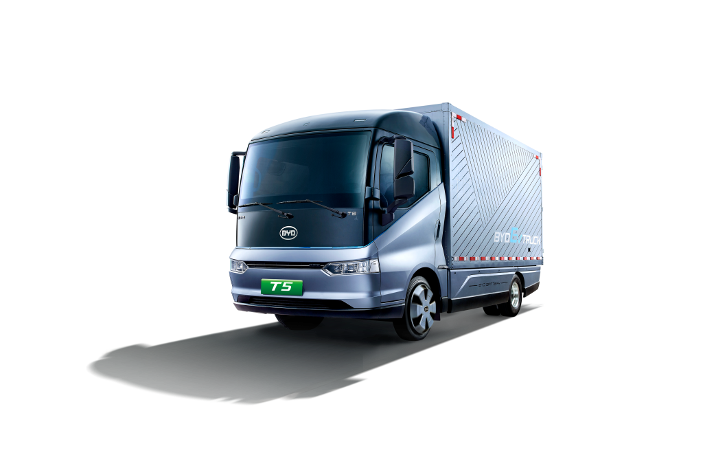 BYD le apuesta a la electrificación del transporte de carga en Colombia ...