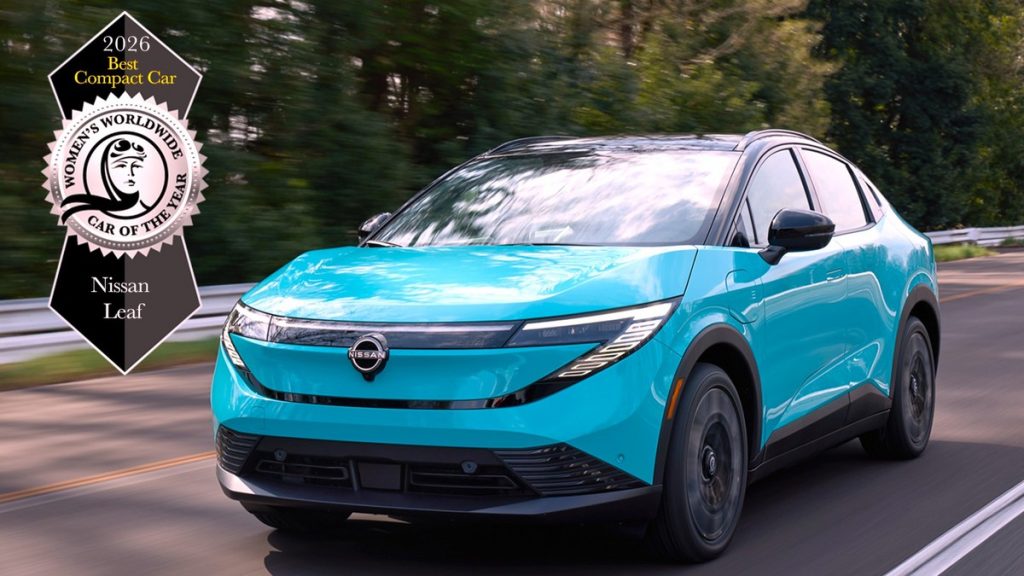 Nissan LEAF es nombrado el Mejor Auto Compacto del Mundo por Women’s ...